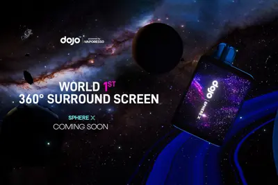 Meet the DOJO Sphere X the World’s First 360° Surround Screen Vape ...