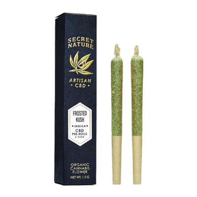 Secret Nature Frosted Kush Pre-Rolls - Vaping360