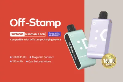 Off-Stamp Unveils the SW16000 Single-Use Vape Pod - Vaping360